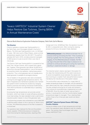 VARTECH Industrial System Cleaner | Caltex Chevron Lubricants