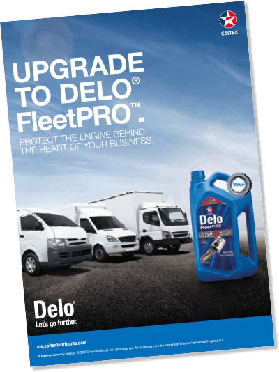Delo FleetPRO | Caltex Chevron Lubricants